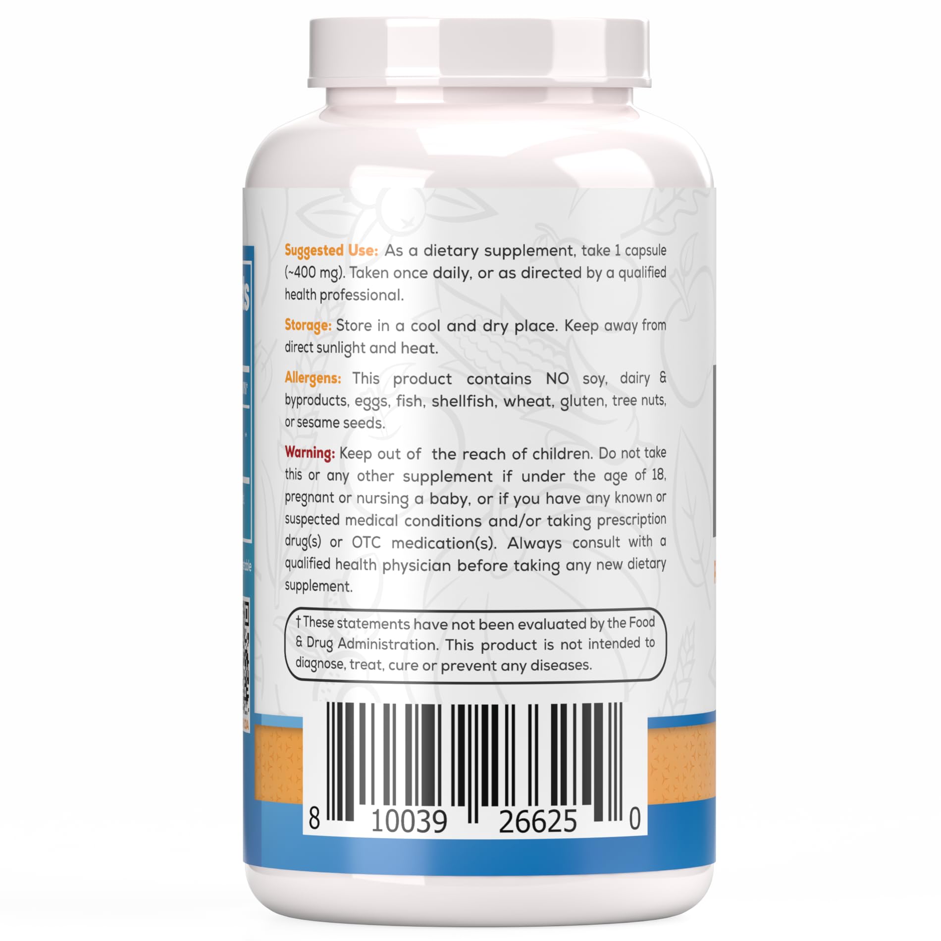 Blended vitamin supplements for everyday wellness