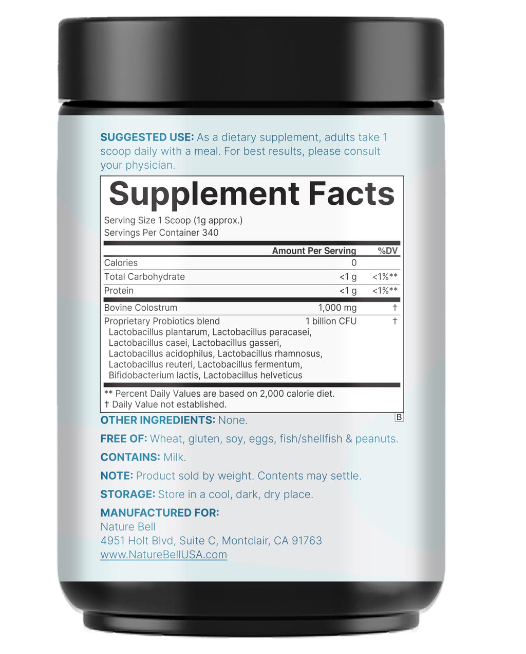 Blended vitamin supplements for families