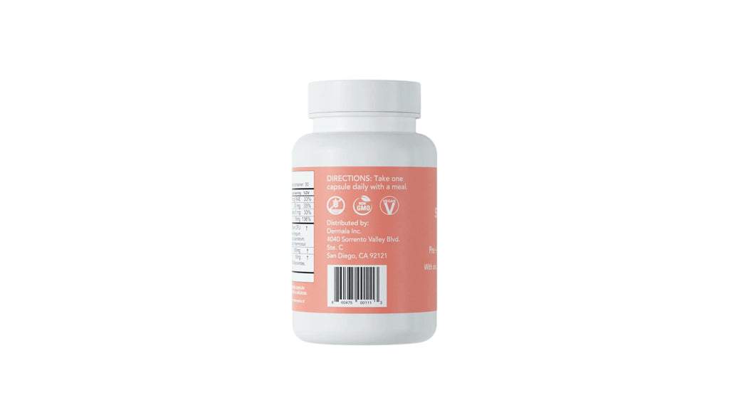 blended vitamin supplements for glowing complexion
