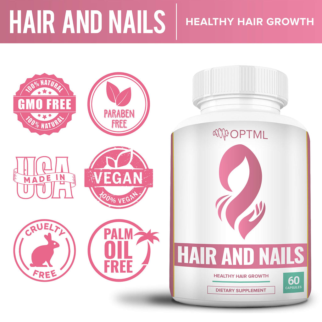 Blended vitamin supplements for hair health