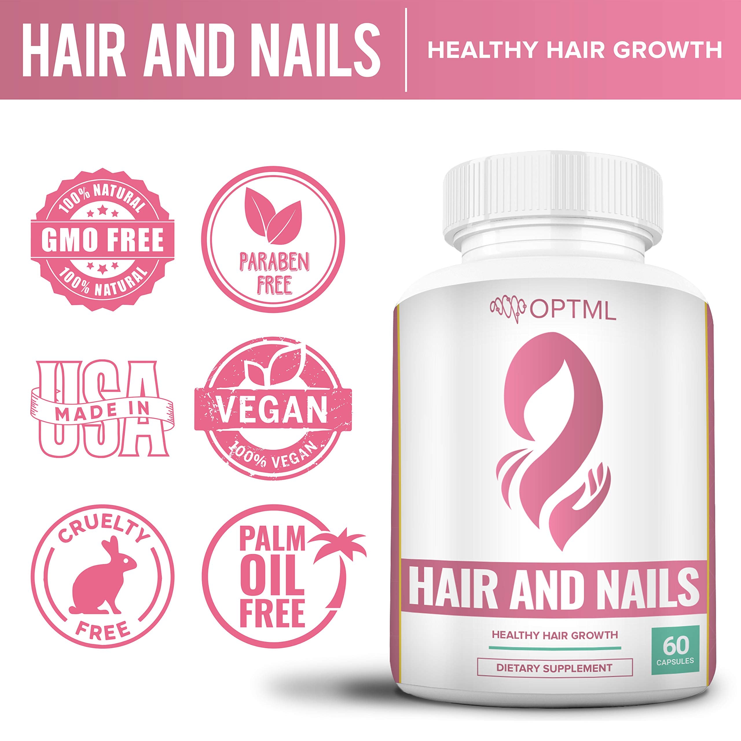 Blended vitamin supplements for hair health