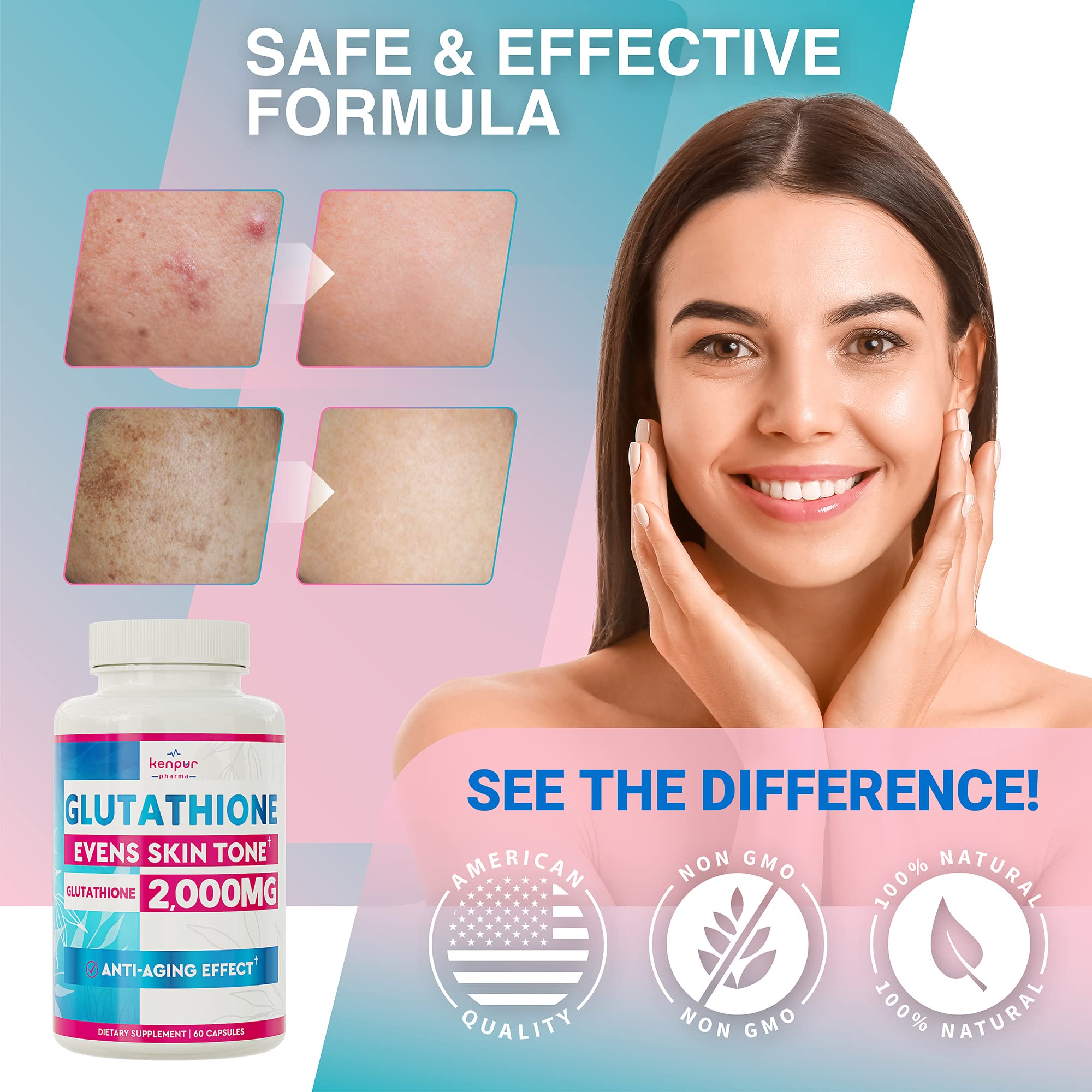 blended vitamin supplements for healthy skin