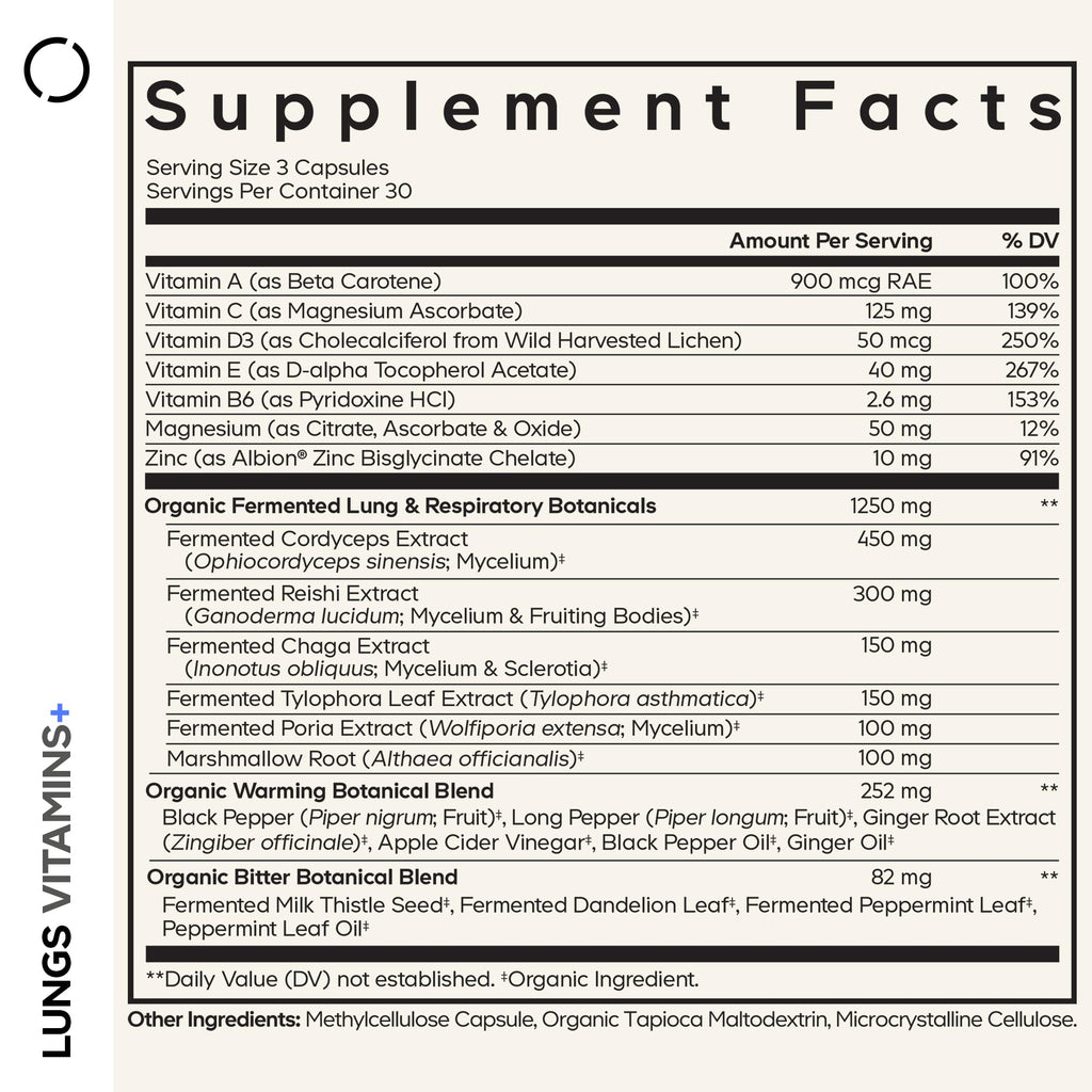 Blended vitamin supplements for immune support