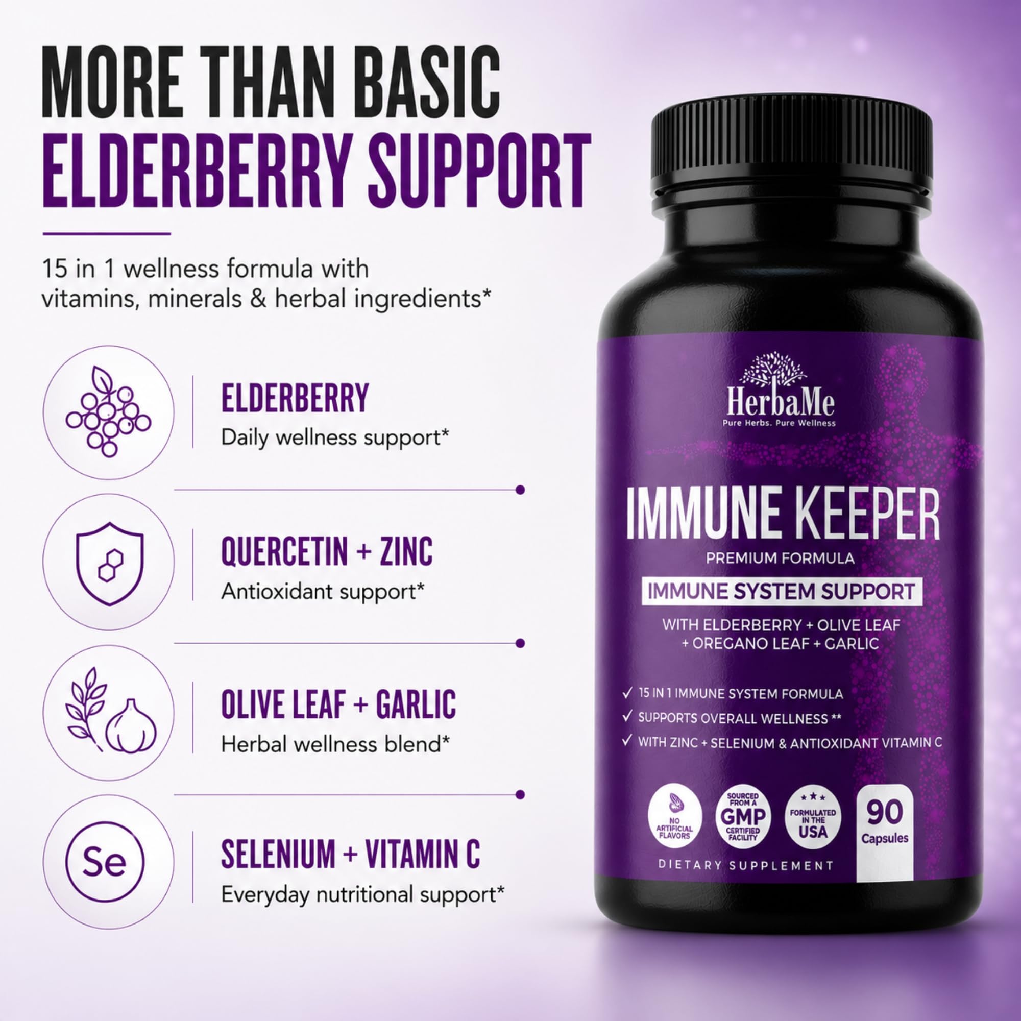 blended vitamin supplements for immunity