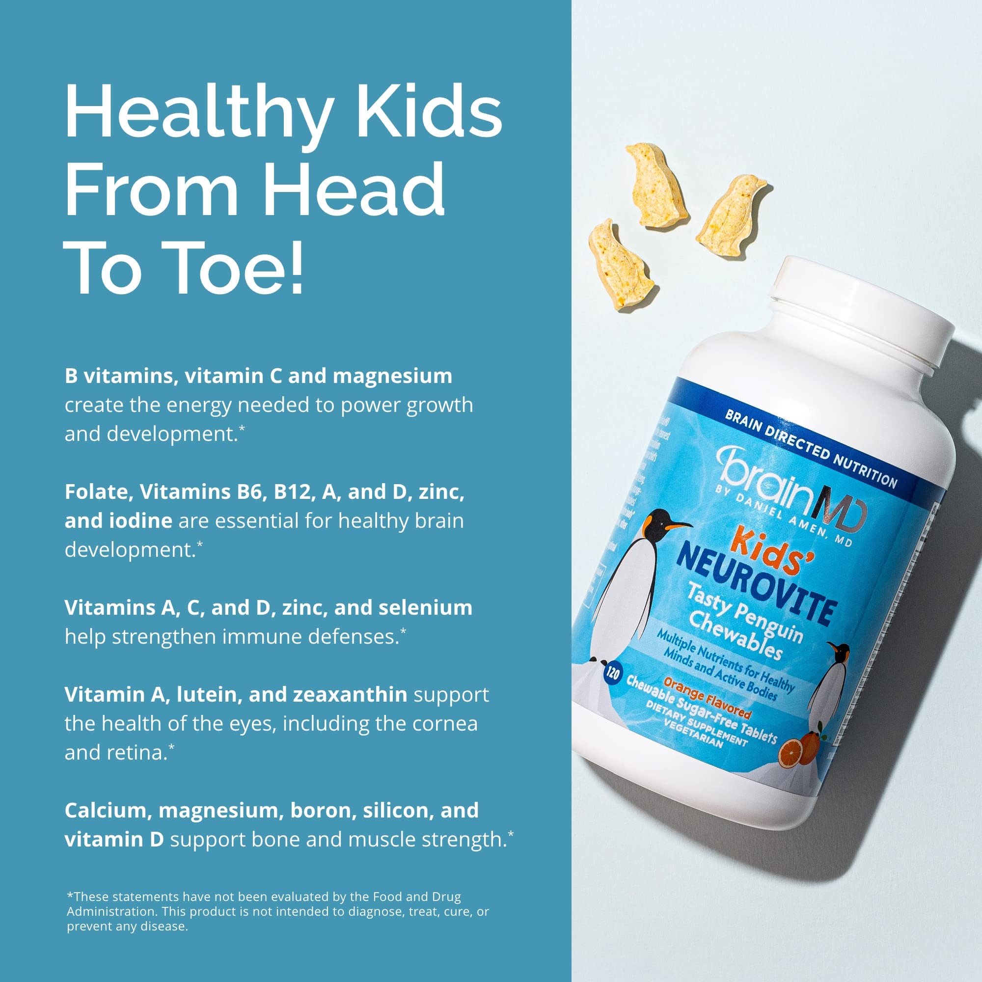 blended vitamin supplements for kids