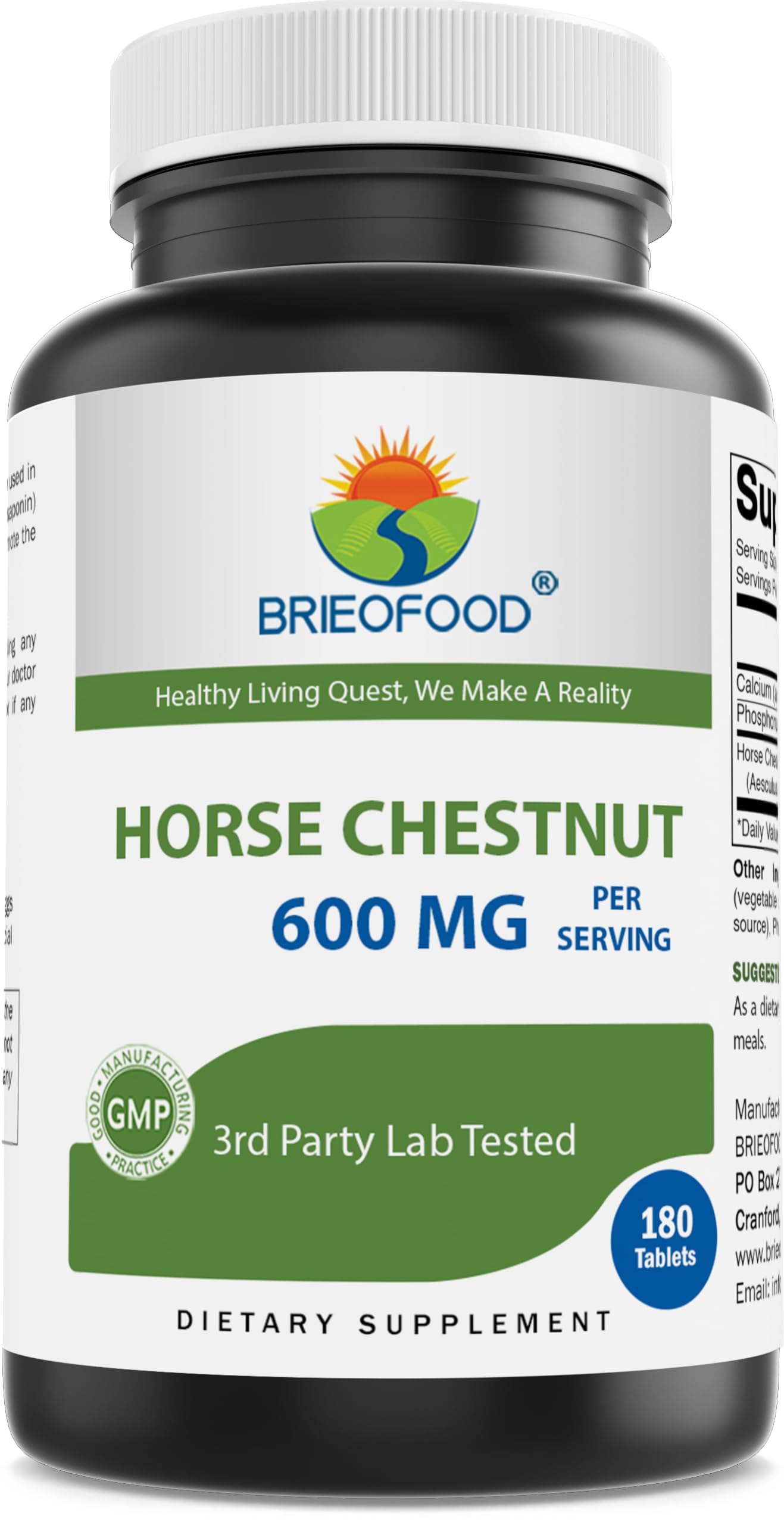 Blended vitamin supplements for leg health