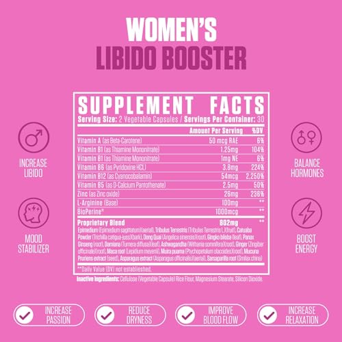 blended vitamin supplements for libido