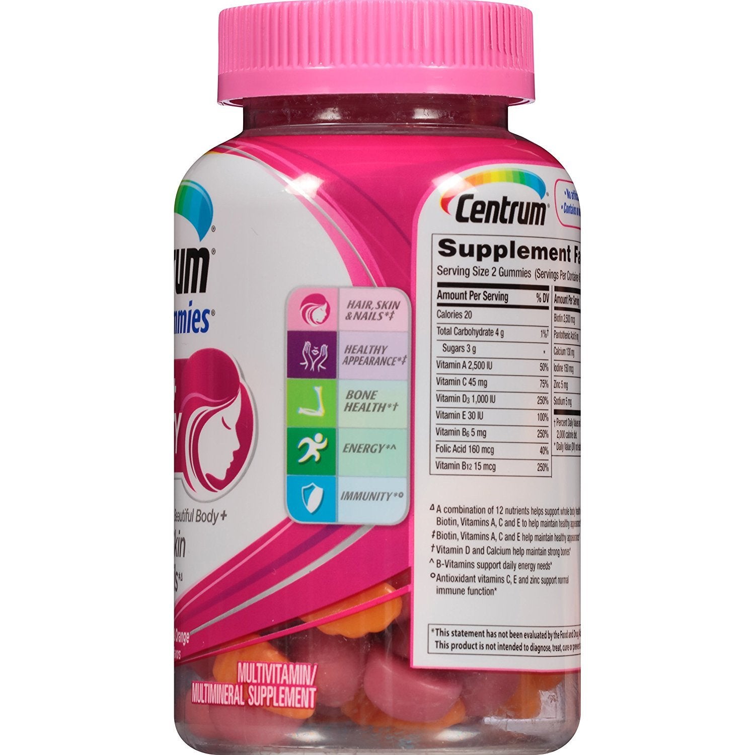 blended vitamin supplements for nails