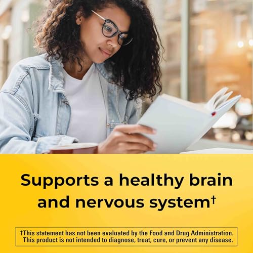 Blended vitamin supplements for nervous system support
