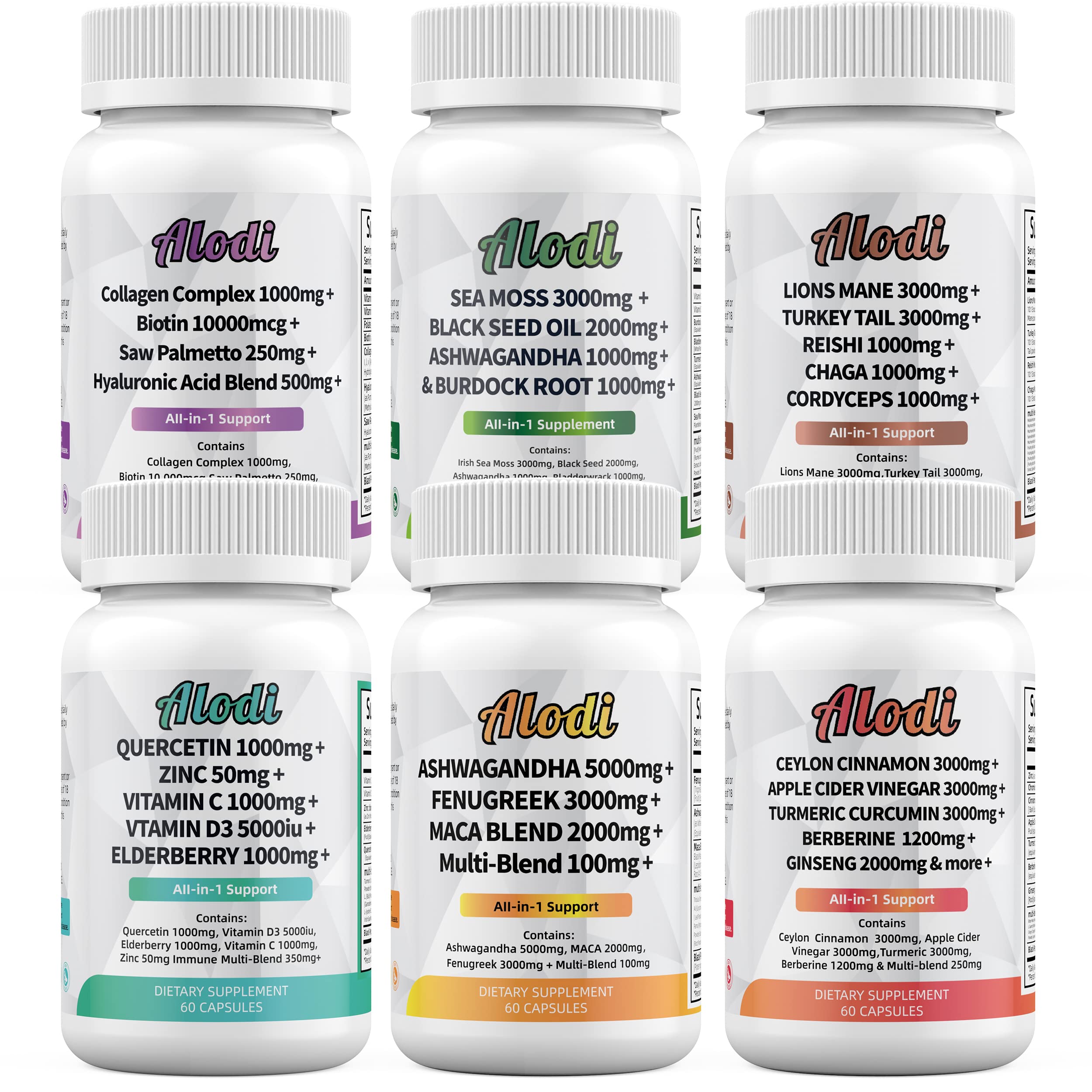 blended vitamin supplements for overall health