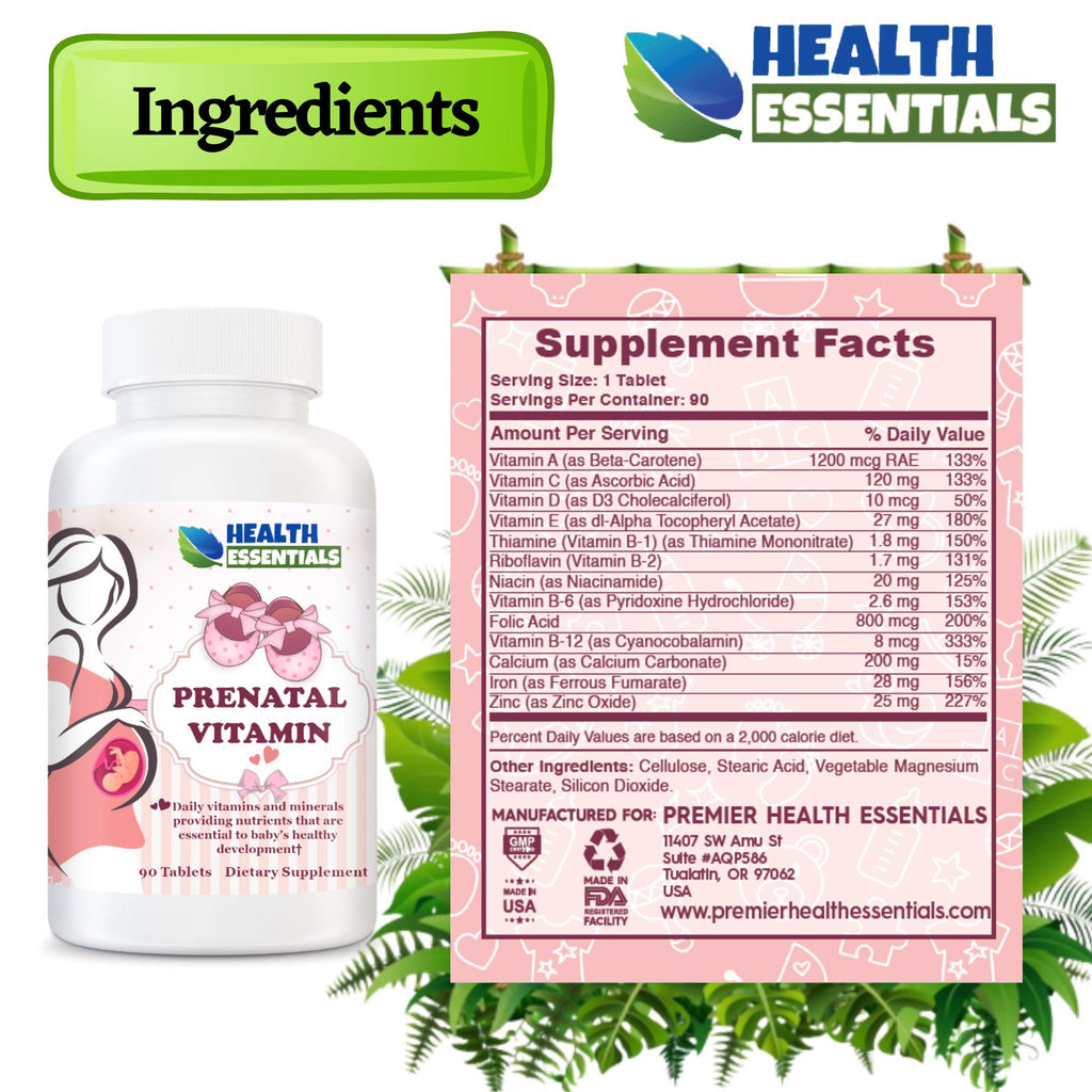 blended vitamin supplements for pregnancy