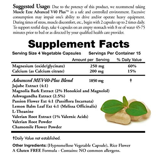 blended vitamin supplements for relaxation