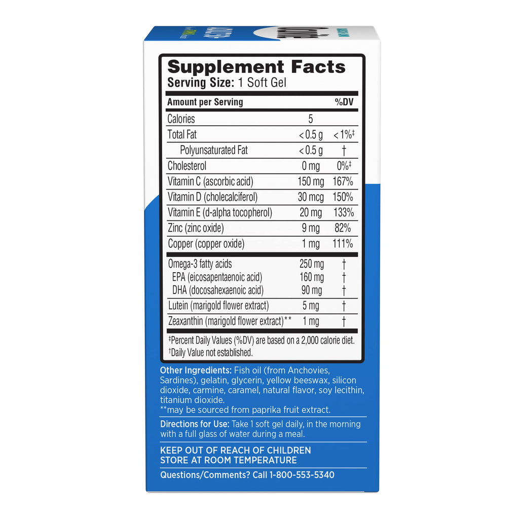 blended vitamin supplements for seniors