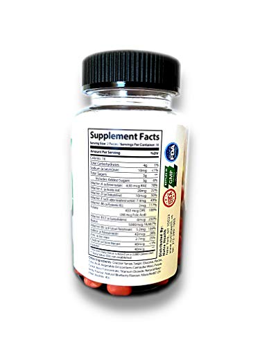 Blended vitamin supplements for shiny hair