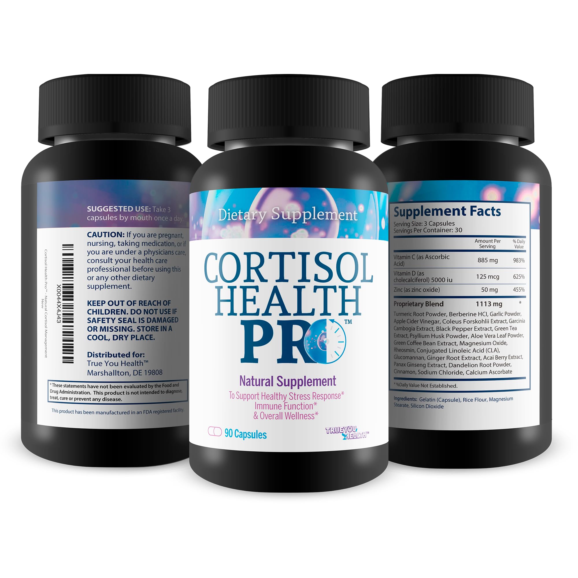 blended vitamin supplements for stress
