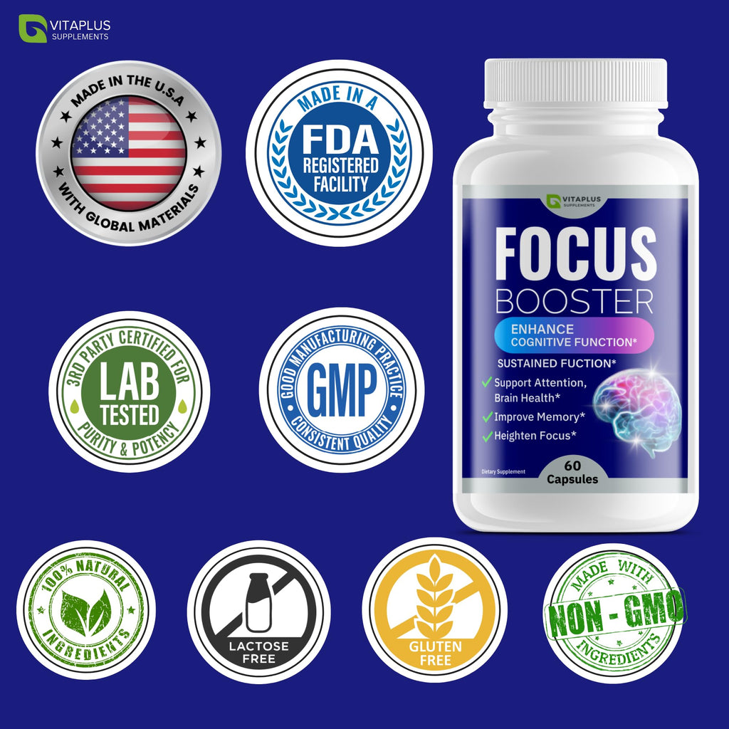 blended vitamin supplements for studying