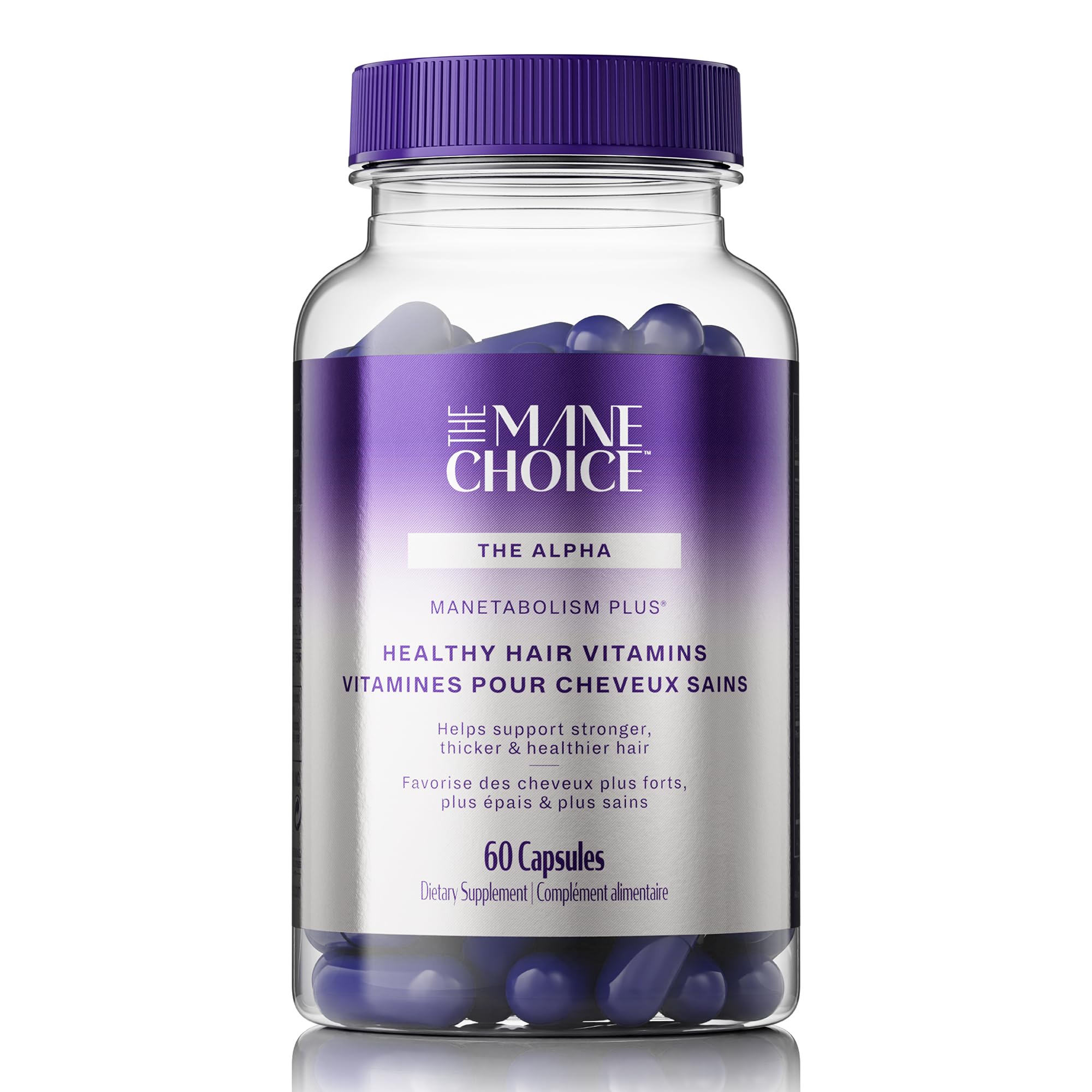 blended vitamin supplements for thicker hair
