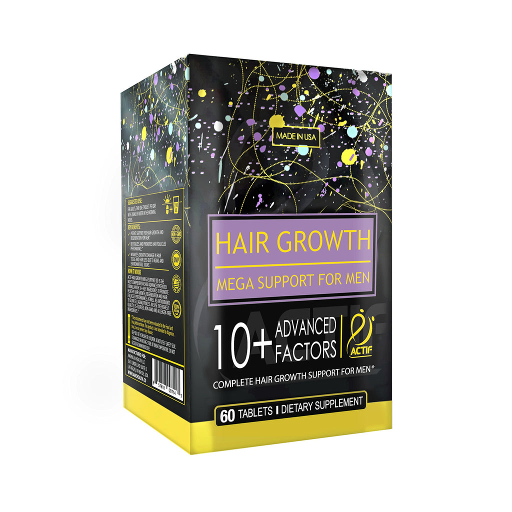 blended vitamin supplements for thicker hair