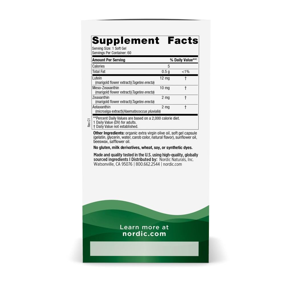 blended vitamin supplements for vision