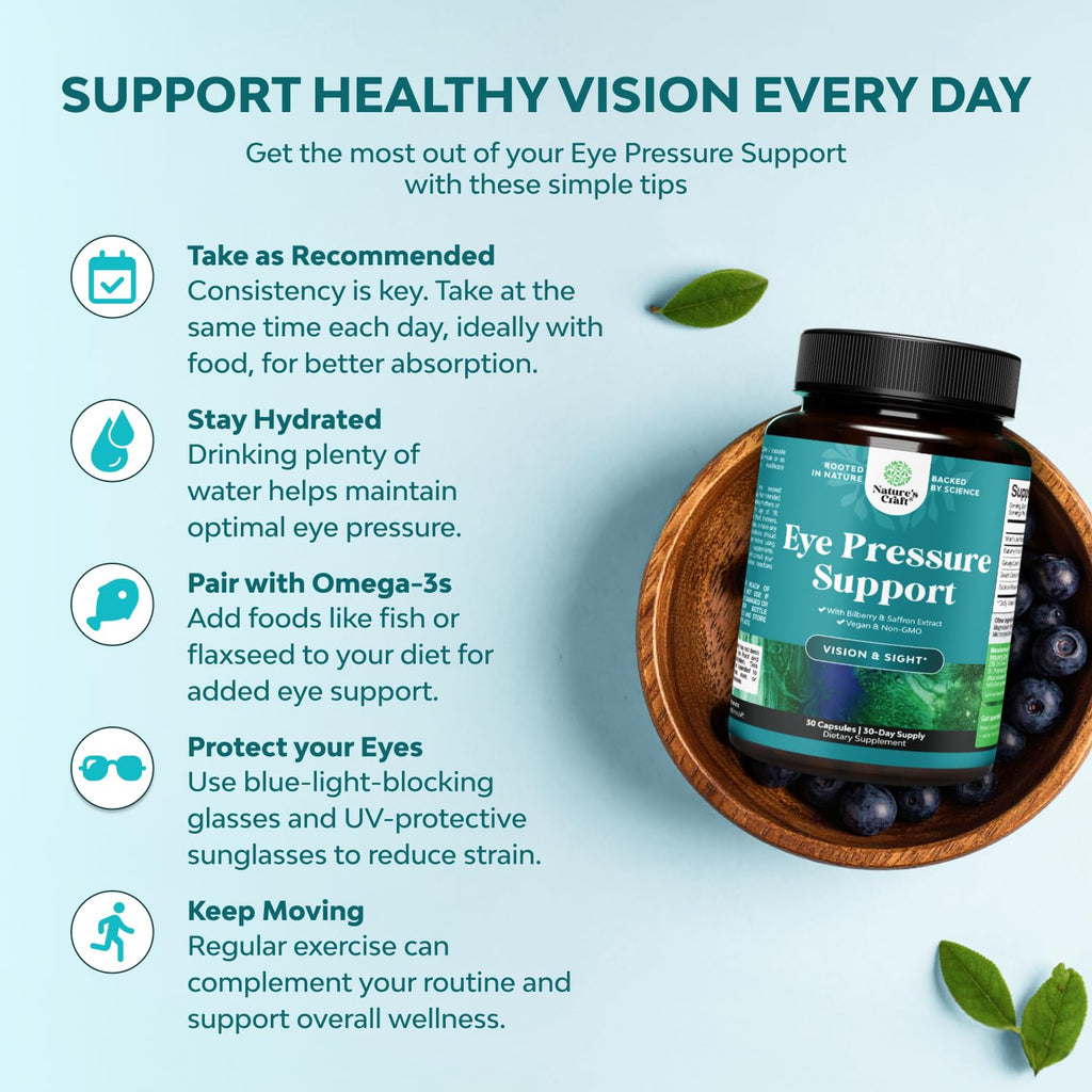 blended vitamin supplements for vision