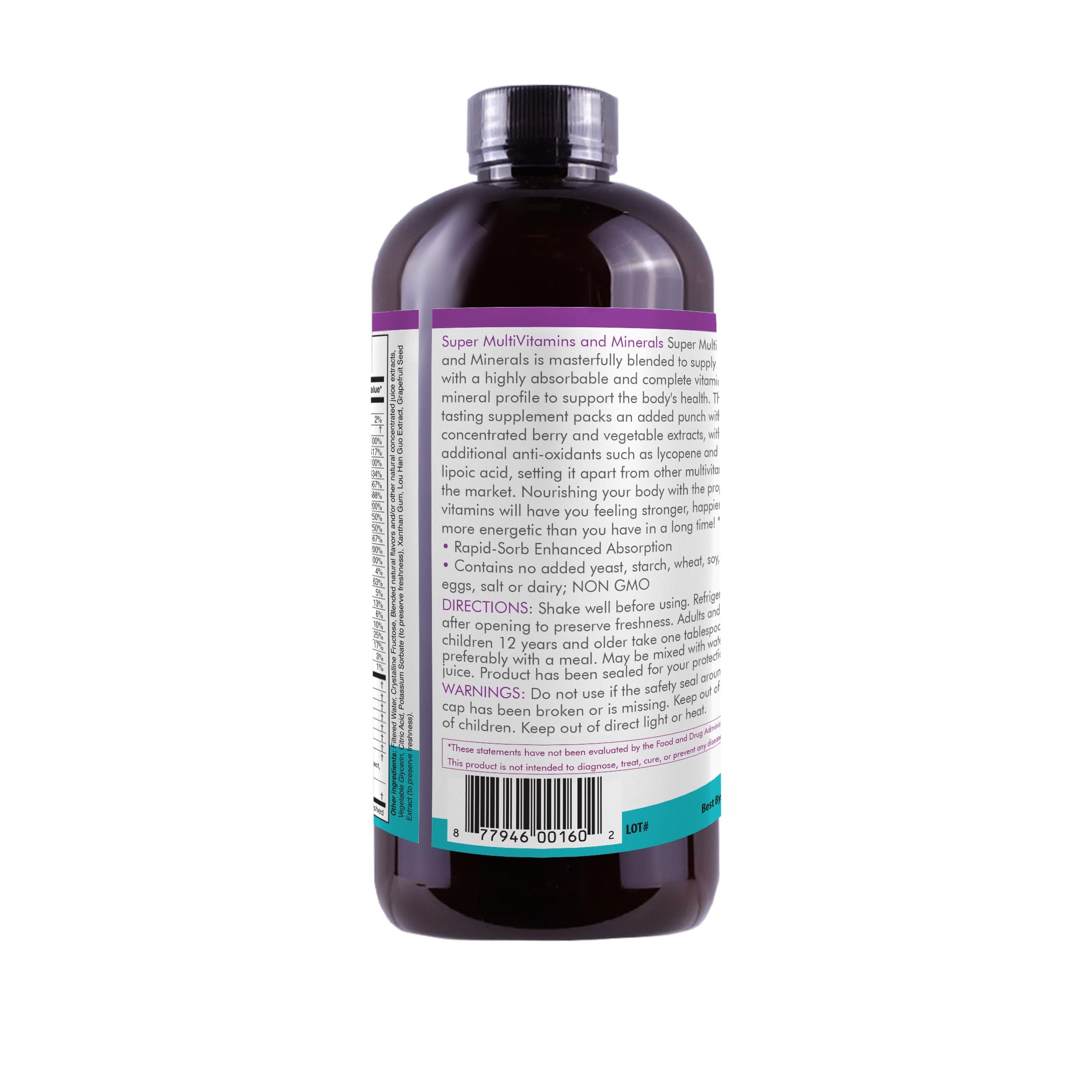 blended vitamin supplements for vitality