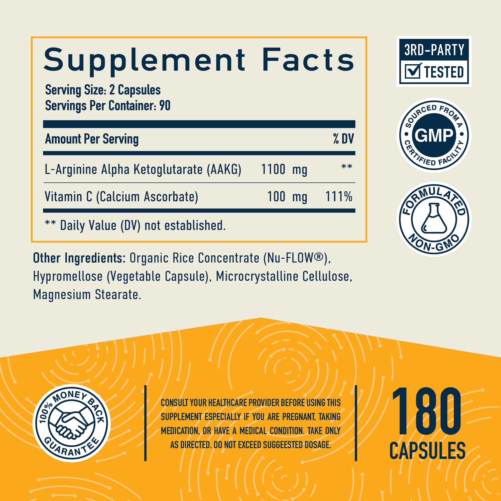 Blended vitamin supplements for vitality