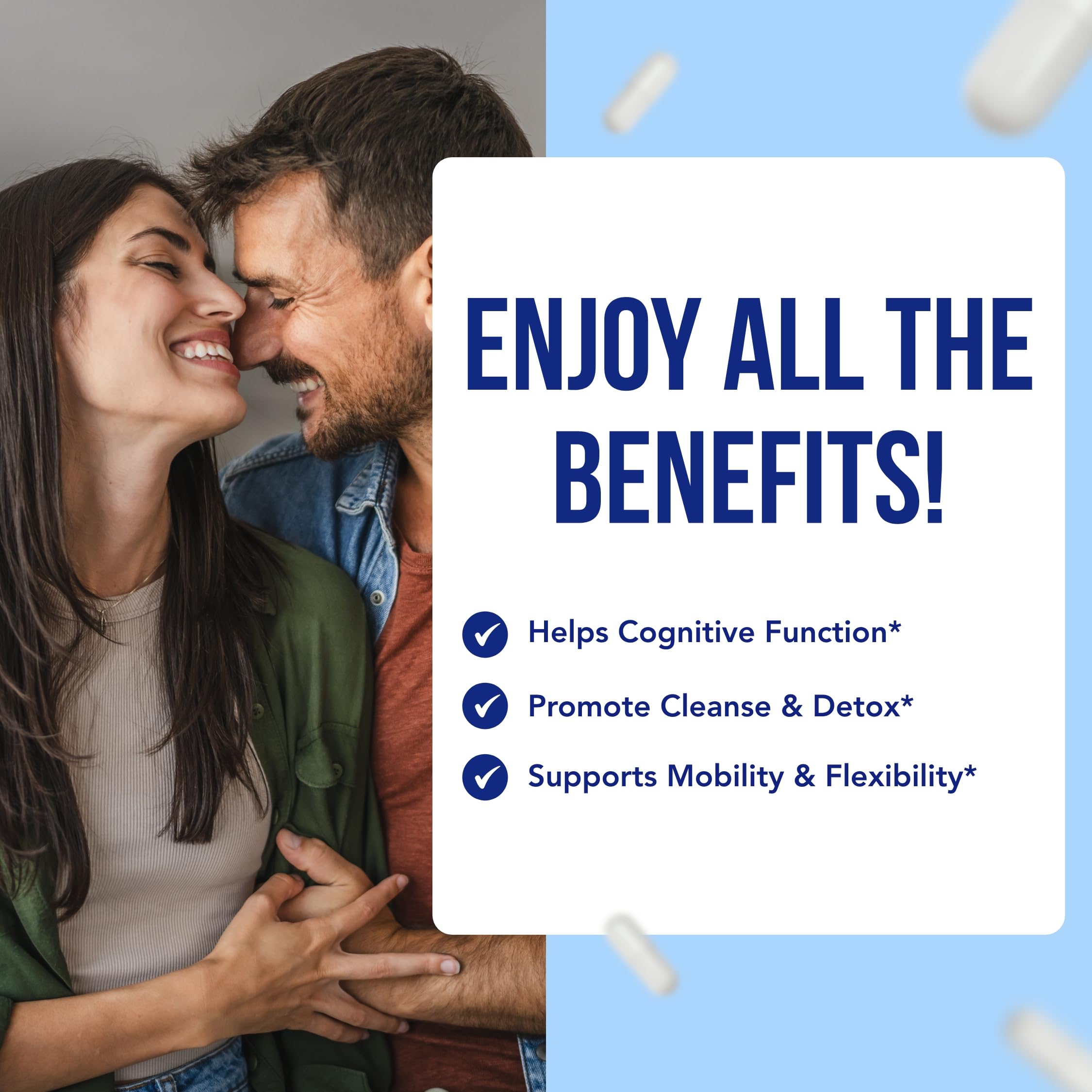 Blended vitamin supplements for vitality