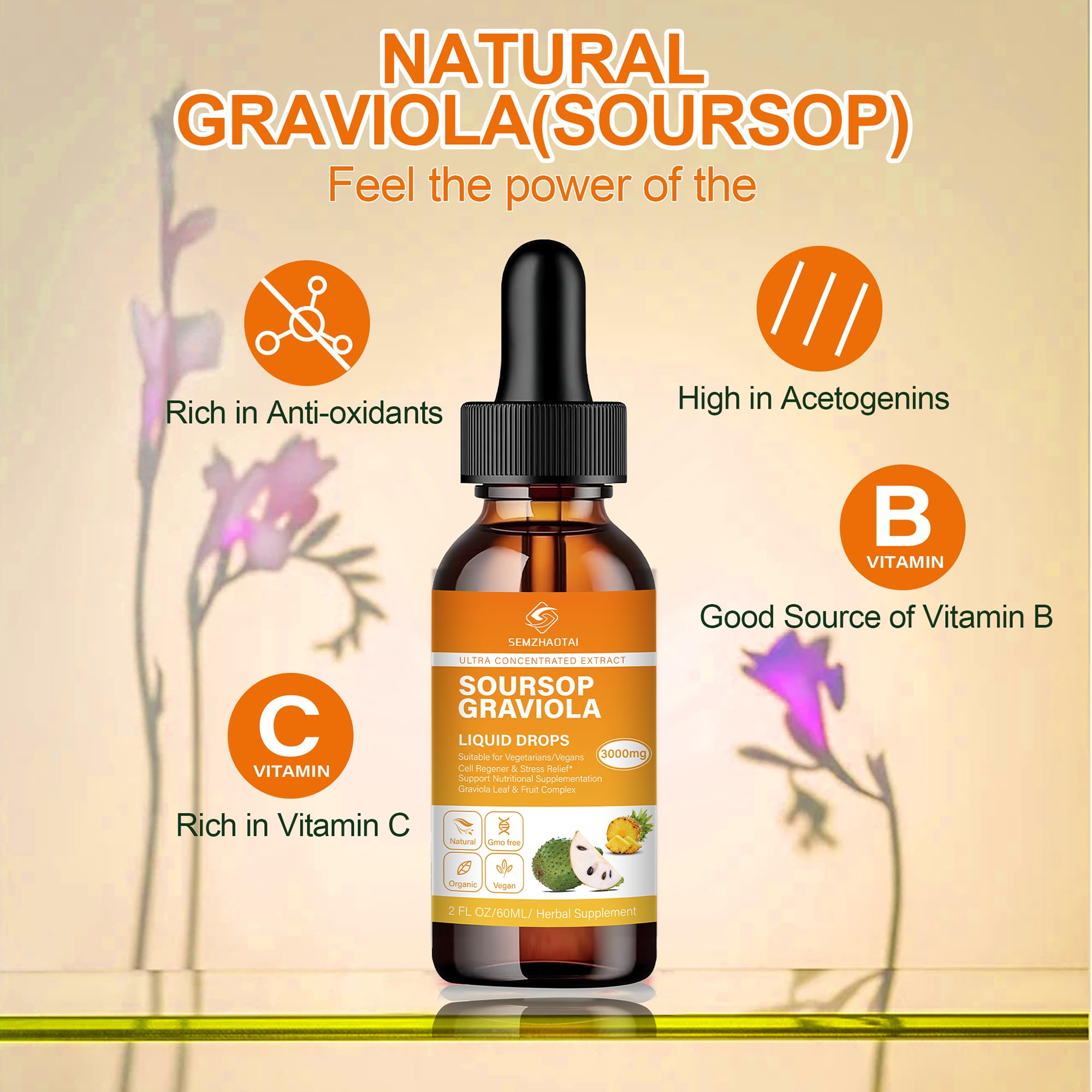 Blended vitamin supplements for vitality