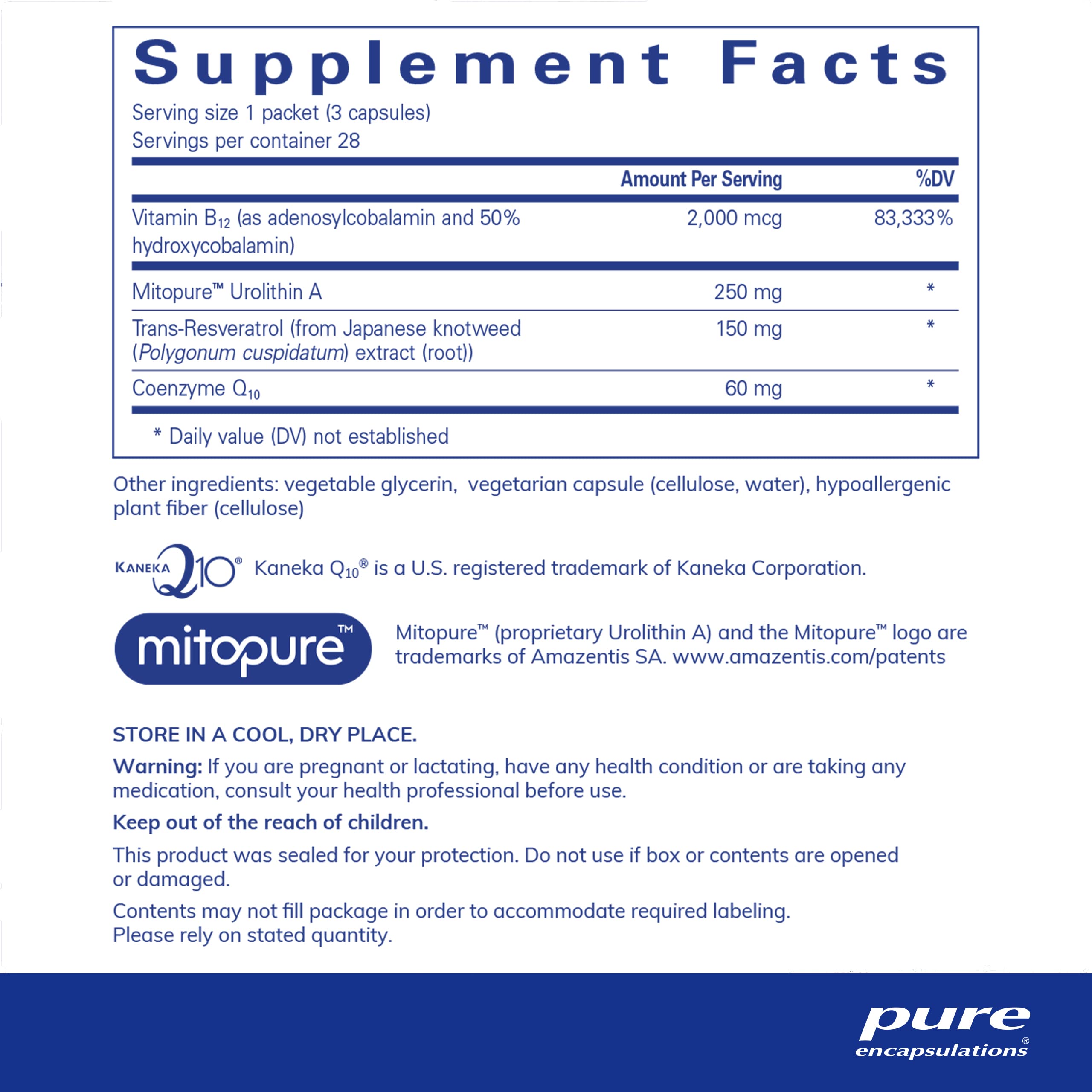 blended vitamin supplements for wellness