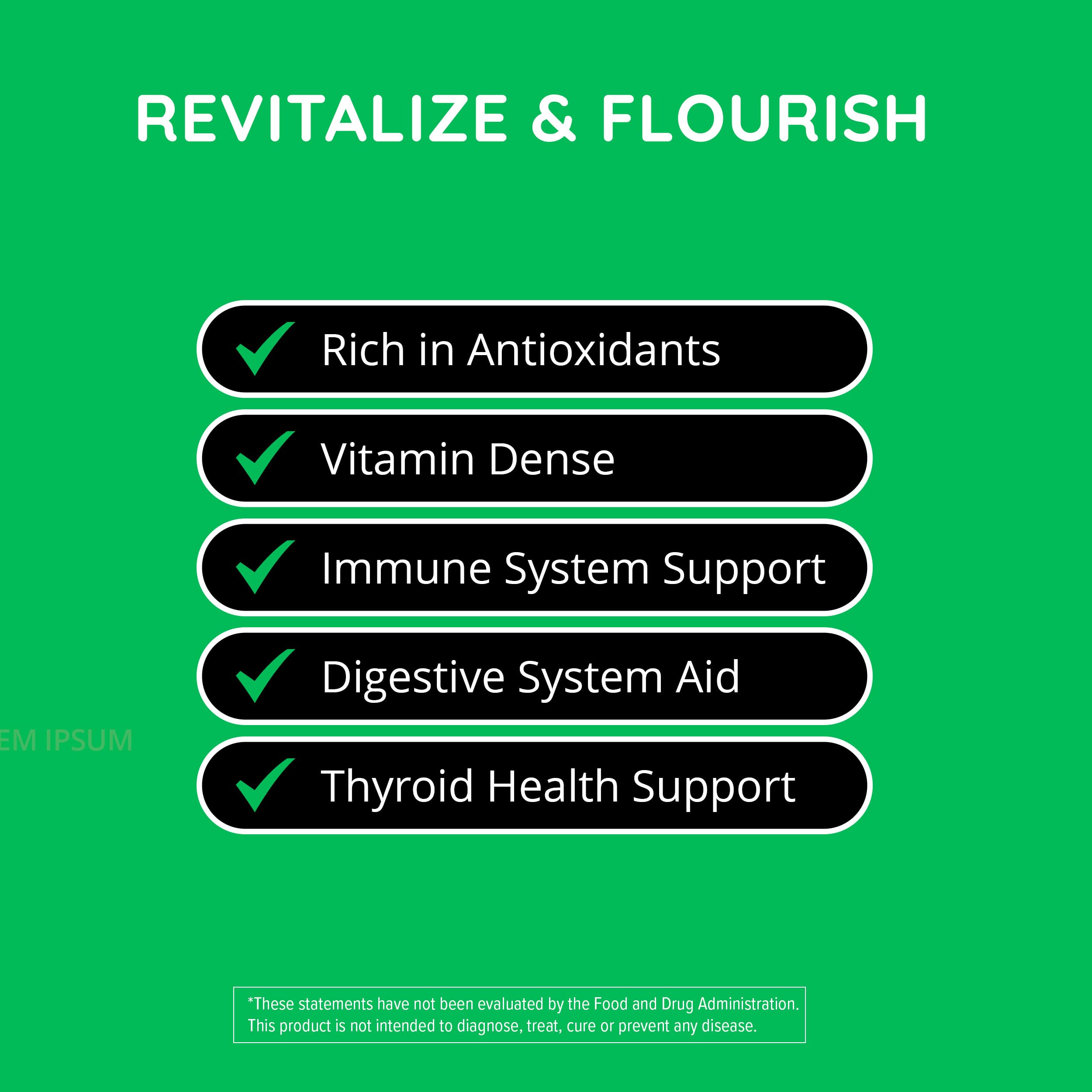 blended vitamin supplements for wellness