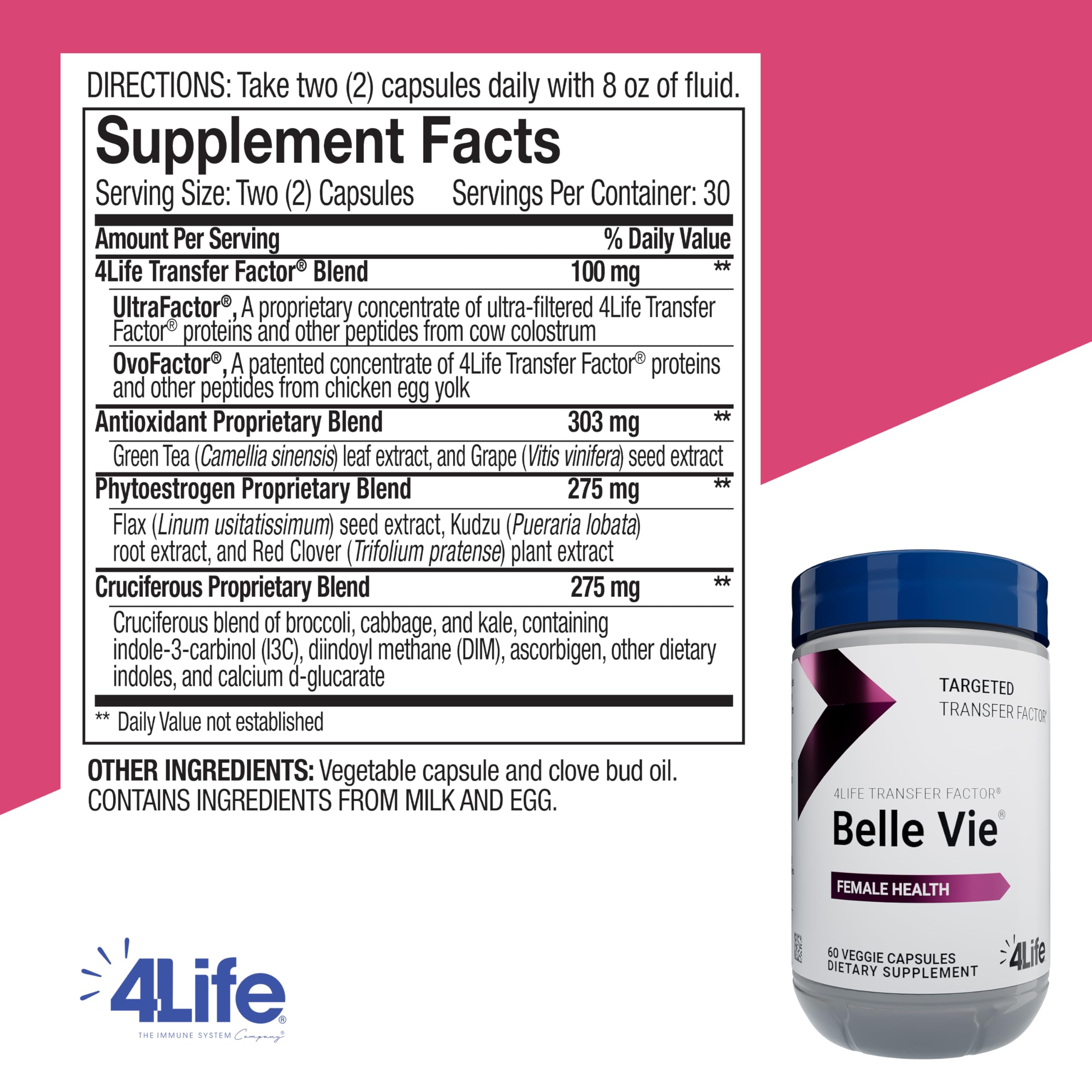 blended vitamin supplements for women's wellness