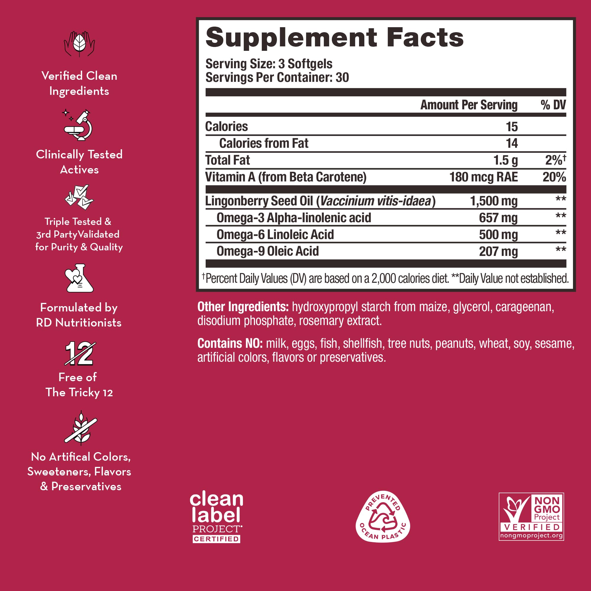 Blended vitamin supplements for women