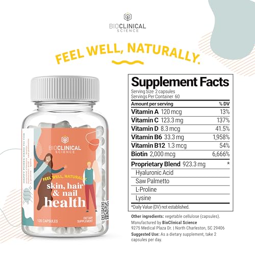 blended vitamin supplements with biotin benefits