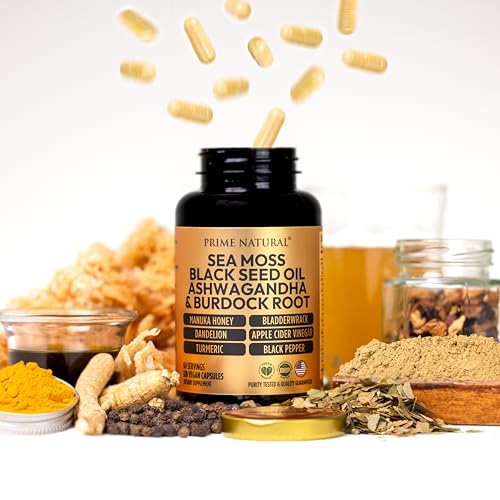 blended vitamin supplements with black seed oil