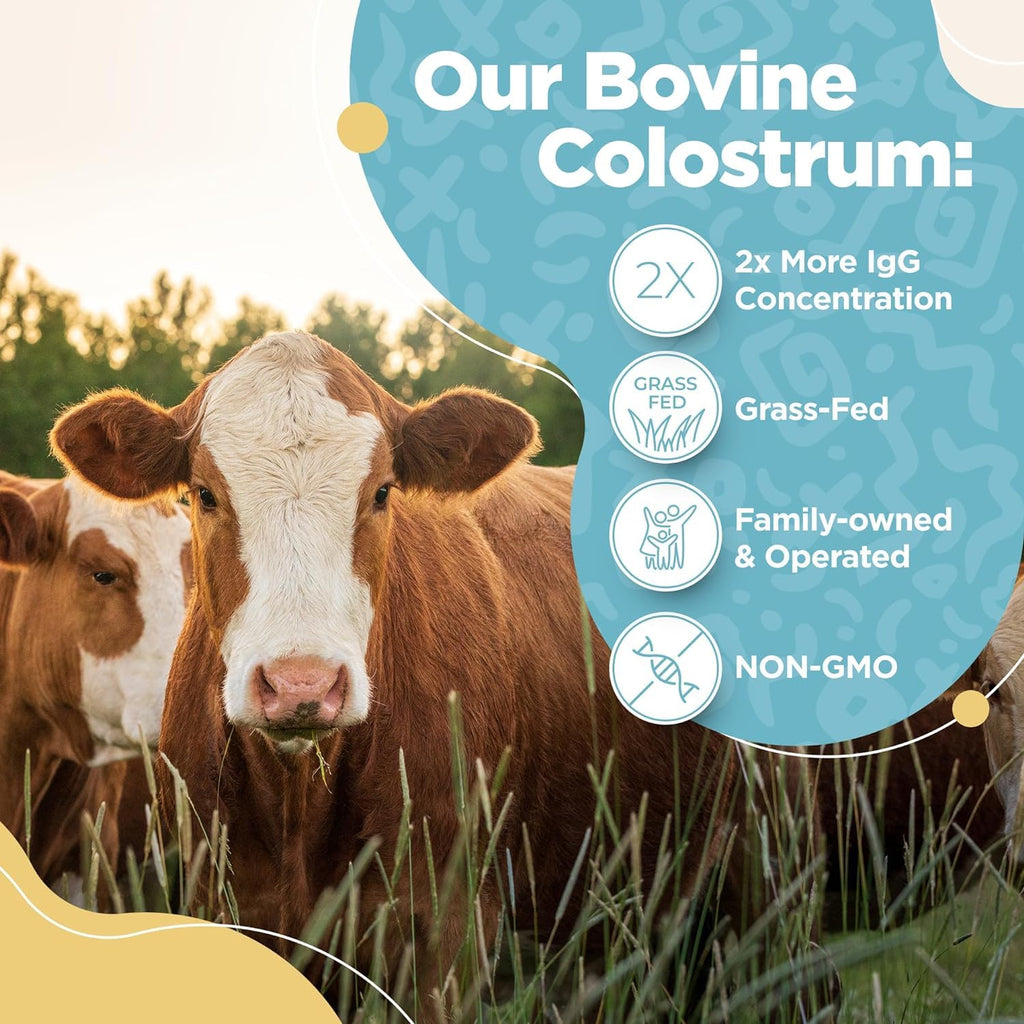 blended vitamin supplements with colostrum
