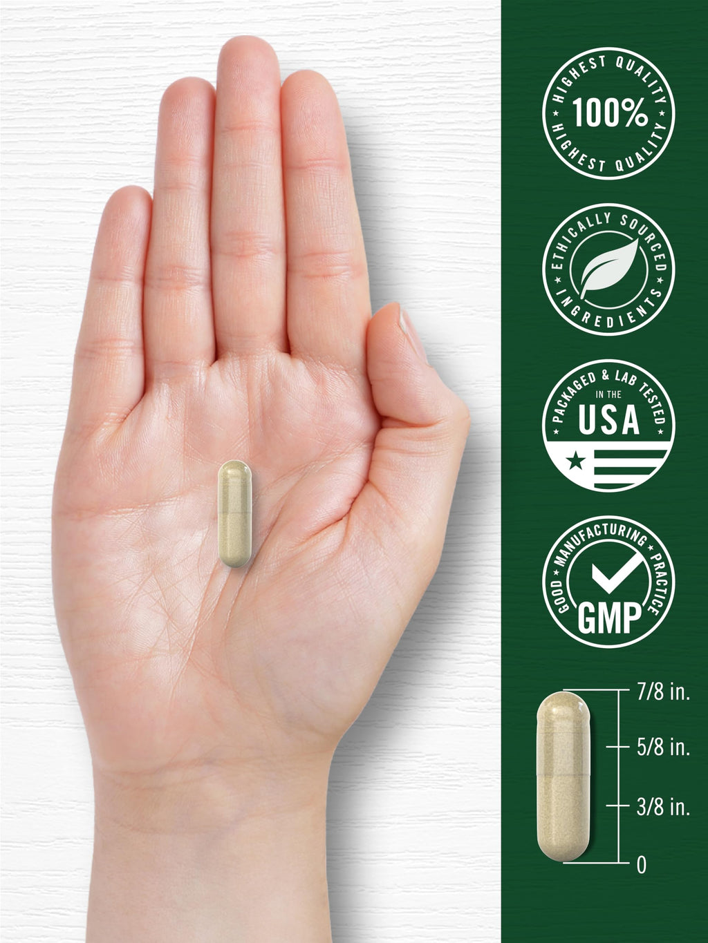 blended vitamin support for legs