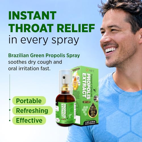 blended vitamin throat spray for health