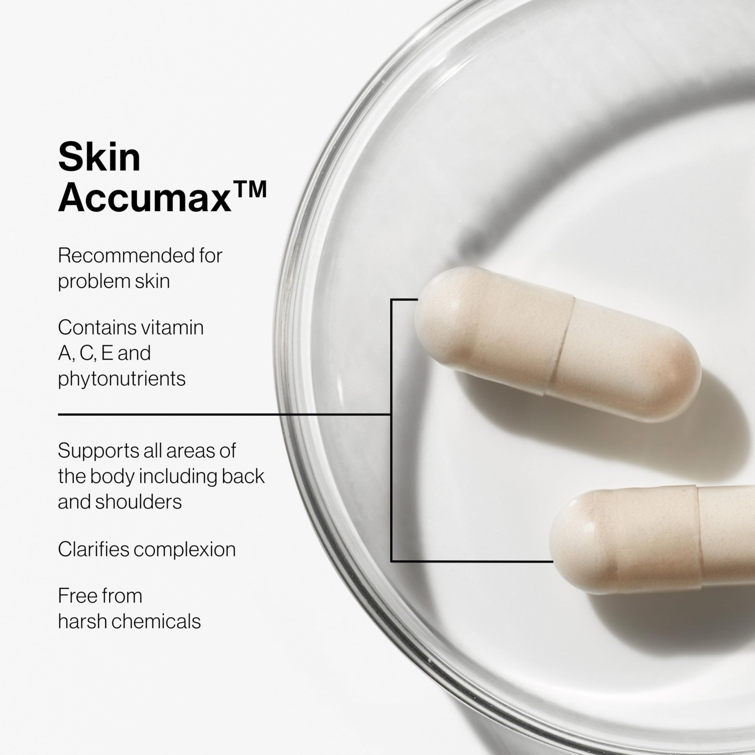 blended vitamins for acne-prone skin