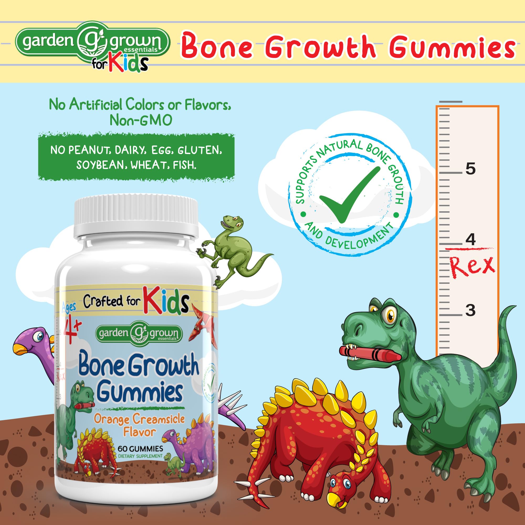 Blended vitamins for active kids