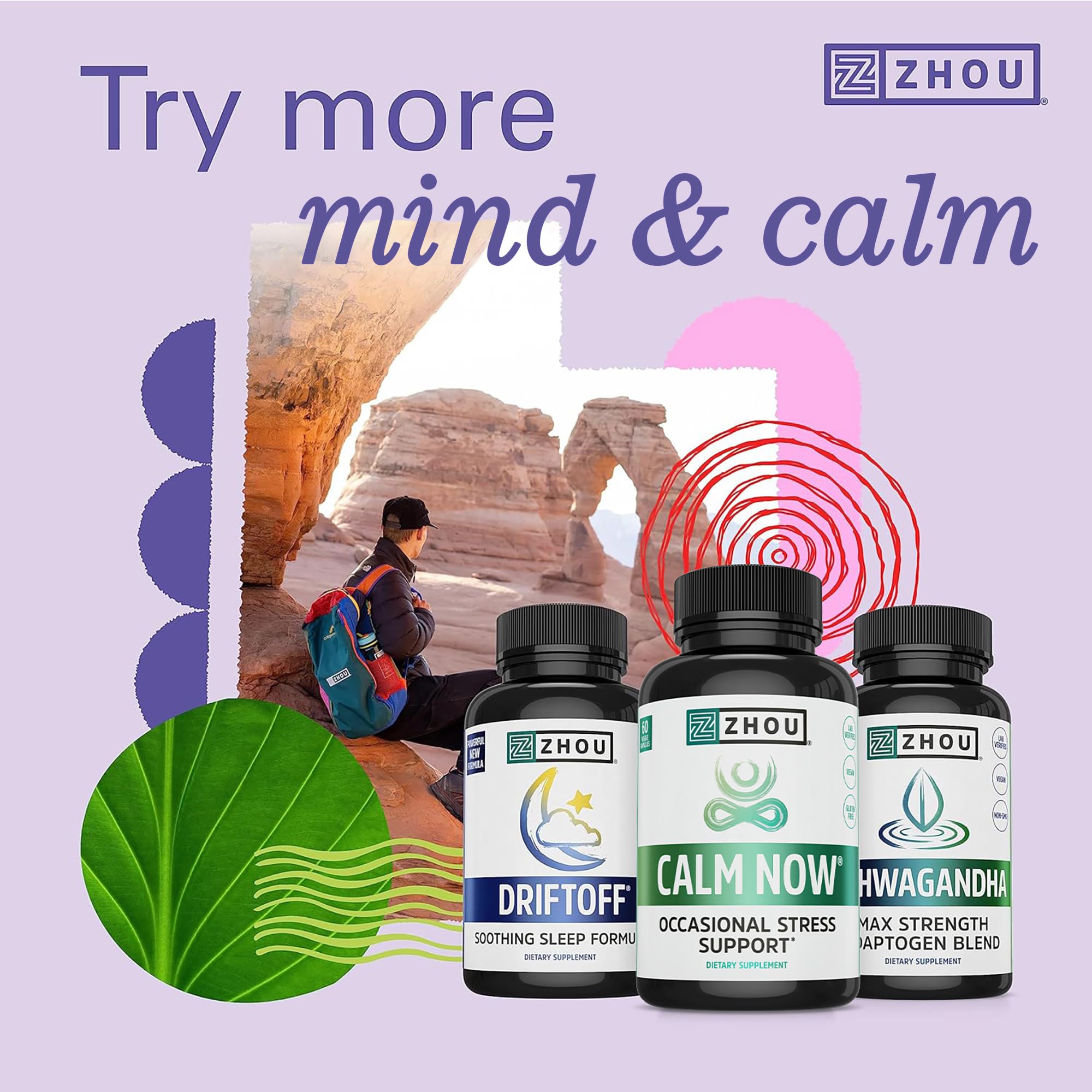blended vitamins for anxiety support