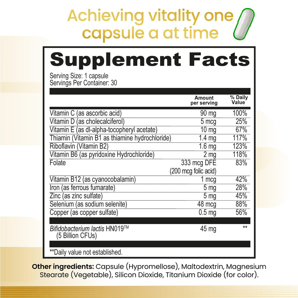 blended vitamins for balanced nutrition