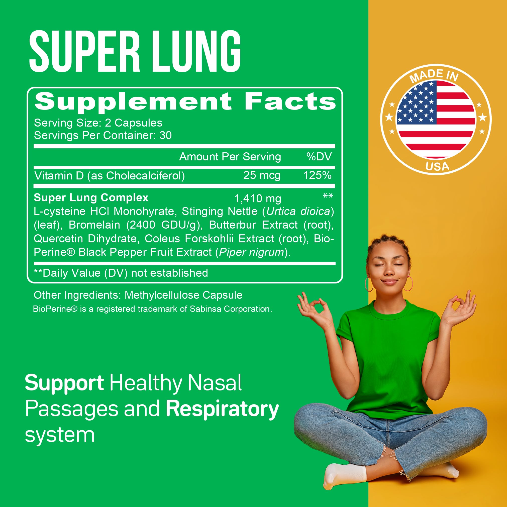 blended vitamins for better breathing