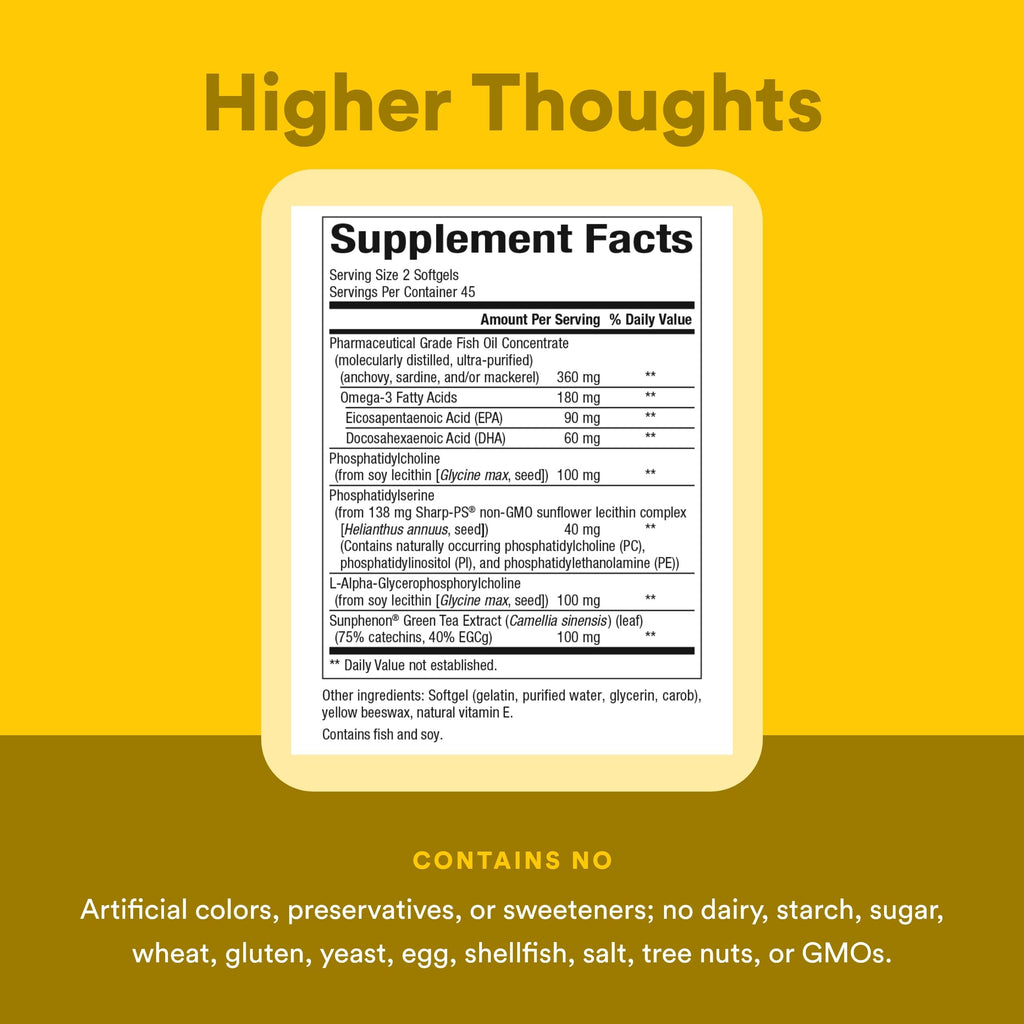 Blended vitamins for better focus