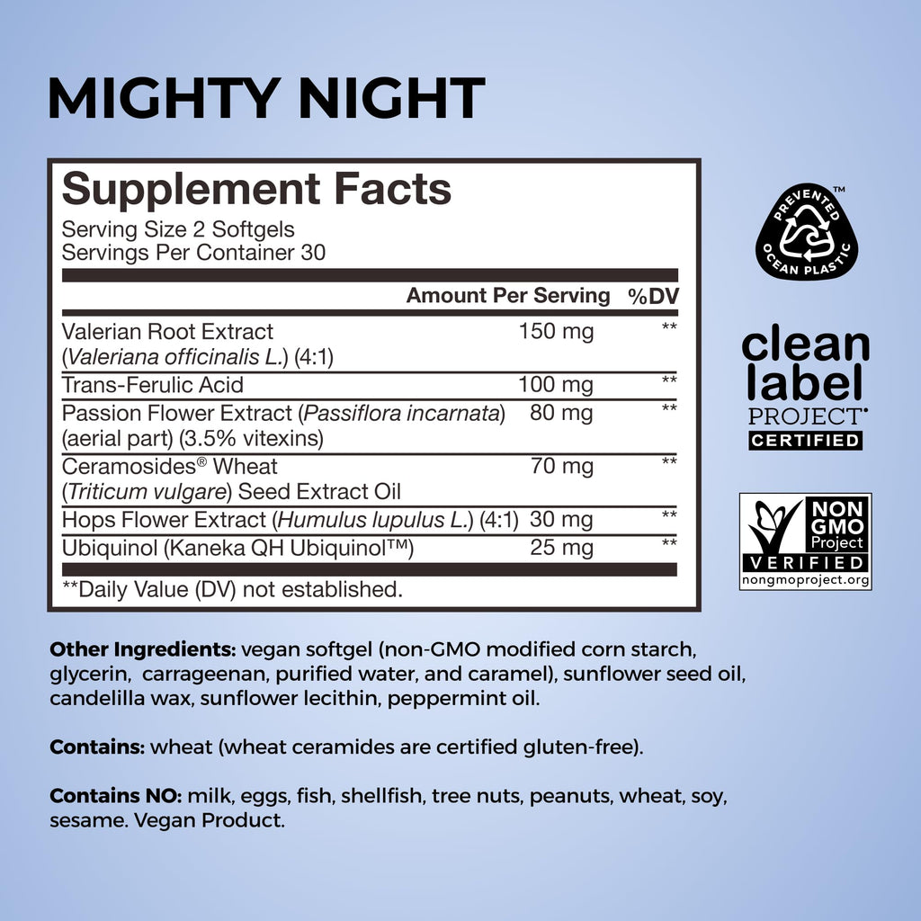 blended vitamins for better sleep
