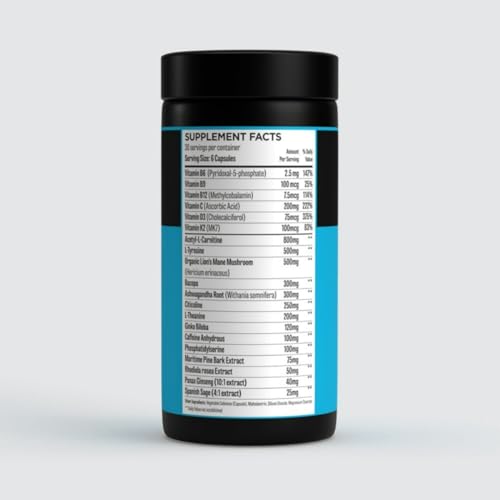 blended vitamins for brain function