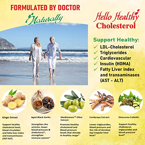 blended vitamins for cholesterol management