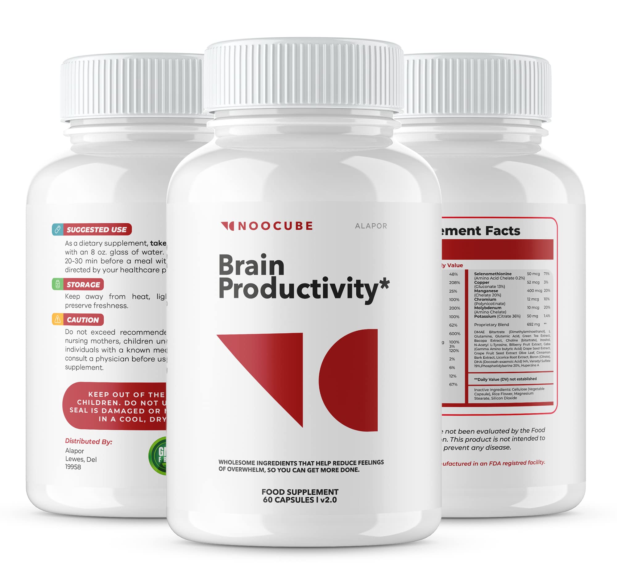blended vitamins for cognitive support