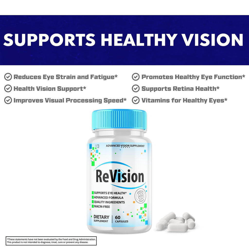 Blended vitamins for comprehensive eye care
