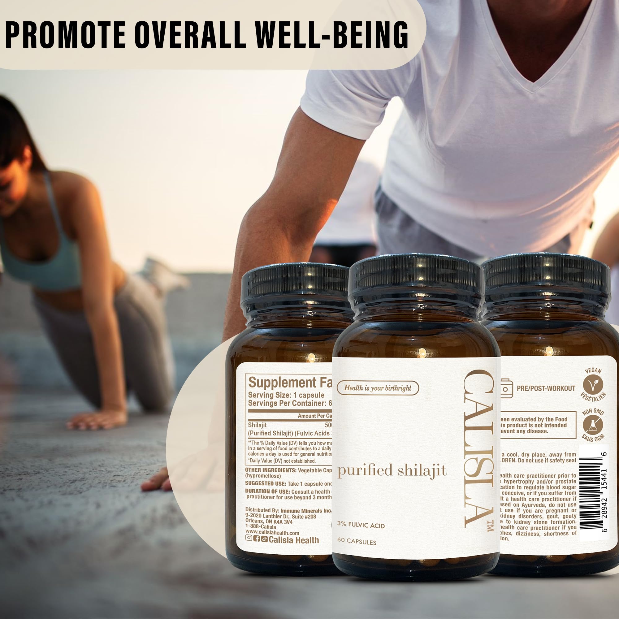 Blended vitamins for daily health