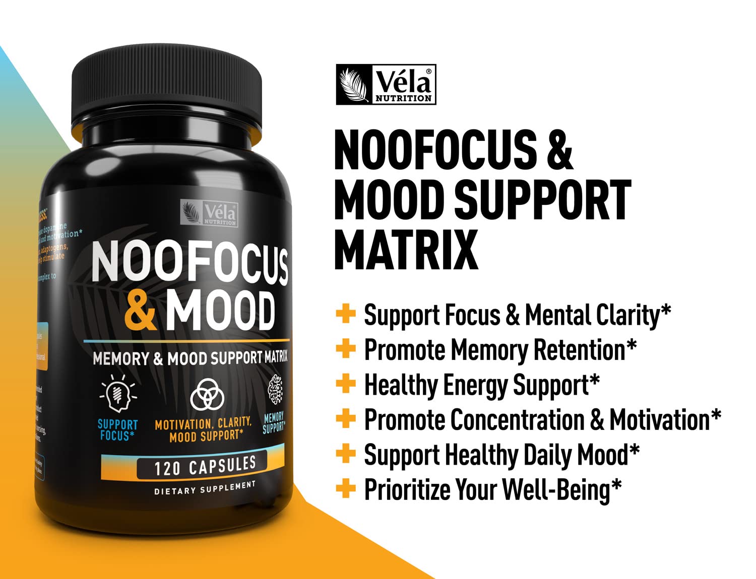 Blended vitamins for daily mental health